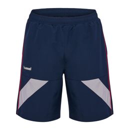 Hummel Shorts Herren Gr&ouml;&szlig;e M navy / hellgrau / rot