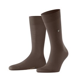 Burlington Damen Socken "Lord", Gr. 40, braun, Obermaterial: 83% Baumwolle CO. 16% Polyamid PA. 1% Elasthan EL., glatt, Socken