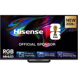 HISENSE Mini-LED-Fernseher "85UR8DS", 85 &prime;&prime;schwarz, dunkelgrau, Fernseher