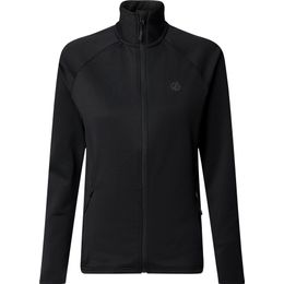 Dare 2b Lowline Full Zip Core Stretch Damen Fleecejacke schwarz 40 - Damenjacken