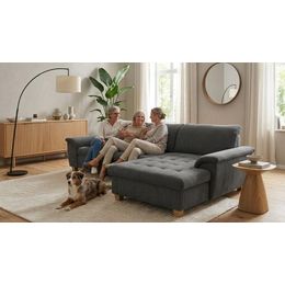 Ecksofa OTTO HOME, B:279cm H:81cm T:162cm, grau, 90% Polyester, 10% Nylon, Wohnzimmer, Sofas, "Egedal 279 x 162 cm, auch mit Schlaffunktion &