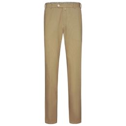 MEYER Herren Chinohose "Bonn", braun, Gr. 27, uni, Obermaterial: 98% Baumwolle CO. 2% Elasthan EL., Hosen, Superstretch Premium Cord Chino