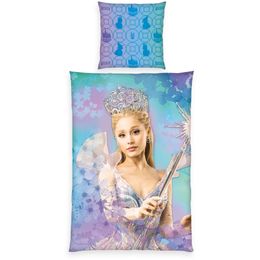Wendebettw&auml;sche WICKED, bunt, Renforc&eacute;, Obermaterial: 100% Baumwolle, Bettw&auml;sche, "WICKED", mit magischen Motiven