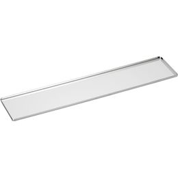 Pinti Inox PINTINOX Servierplatte "Vassoi Tender", B/H/L: 35cm x 10cm, silber, Servierplatten, rechteckig, Edelstahl, sp&uuml;lmaschinengeeignet