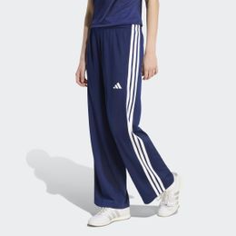 Damen Sporthose "W DAYRDY WL TP", blau, Gr. S, adidas Sportswear, Obermaterial: 100% Polyester, Hosen
