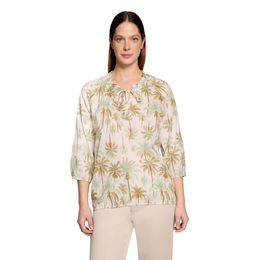 Cartoon Damen Schlupfbluse "Damen mit Raffung", bunt, Gr. 40, Obermaterial: 55% Baumwolle, 45% Lyocell, Blusen