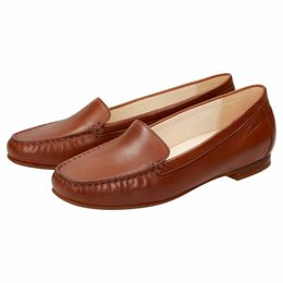 Sioux Damen Slipper "Zalla", Gr. 39,5, braun, Obermaterial: 100% Lammnappaleder LANA. 100% Gummi rubber., Schuhe