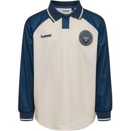 Hummel Poloshirt Jungen Gr&ouml;&szlig;e 122/128 beige / enzian / offwhite