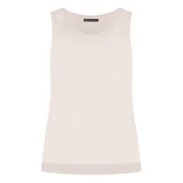 Betty Barclay Damen Blusentop "Damen unifarben", beige, Gr. 44, Obermaterial: 100% Polyester. Futter: 100% Polyester, Blusen