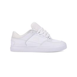 DC Shoes Herren Sneaker "Onyx", Gr. 10,5sanftes wei&szlig;, wei&szlig;, Obermaterial:58, 5% Leder, 32, 7% Synthetik, 8, 8% Polyester., Schuhe