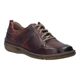 Josef Seibel Damen Schn&uuml;rschuh "Neele 70, bordeaux", Gr. 37, rot, Obermaterial: 100% Rindsleder Leather cow., Schuhe