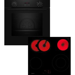 Neff Backofen-Set "BX46PB0", schwarz, Herdsets, Kochfeld mit Touch-Steuerung & CircoTherm f&uuml;r 3 Backebenen