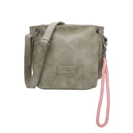 Damen Umh&auml;ngetasche "Fritzi03N", Fritzi aus Preussen, beige, 100% Polyurethan, unifarben, Taschen, mit Schl&uuml;sselschlange