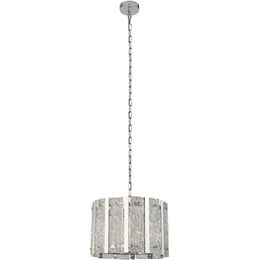 Searchlight H&auml;ngeleuchte "H&auml;ngeleuchte Alexandra, 5-flammig", 5, &Oslash; 39cm H: 29cm, 1 Stk., silber, Wohnzimmer, Leuchten, Klassisches Ambiente