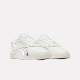 Reebok CLASSIC Damen Sneaker "F/S LO", Gr. 42,5chalk, silbermetallic, vintagechalk, Leder, Synthetik, Schuhe