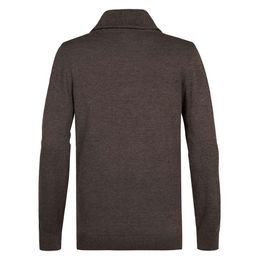 Herren Troyer, braun, Gr. L, PETROL INDUSTRIES, Strick, Obermaterial: 50% Baumwolle, 50% Polyacryl, Pullover, Baumwollmix
