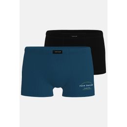 Tom Tailor Herren Hipster, Gr. 7, blau, Single Jersey, Obermaterial: 95% Baumwolle, 5% Elasthan, Unterhosen