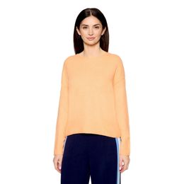 Cartoon Damen Strickpullover "Damen mit Rundhalsausschnitt"canteloupe, Gr. 44, Obermaterial: 63% Polyacryl, 25% Polyamid, 8% Wolle, 4% Elasthan,