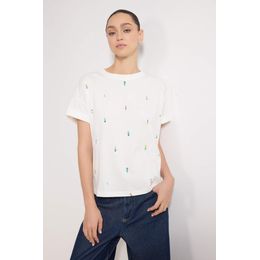 Trendyol Shirt female size M Dark blue / Yellow / Green / White