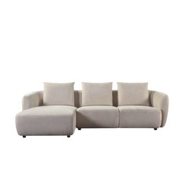Ecksofa Vaike beige Ma&szlig;e (cm): B: 259 H: 83 T: 162.0 Sofas > Sofas nach Material > Stoffsofas &raquo; Sofa DE