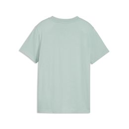 Puma M&auml;dchen T-Shirt "ESS CENTERED CAT LOGO TEE G"crme de mint, Gr. 164, unifarben, Jersey, Obermaterial: 100% Baumwolle, Shirts, mit Kapuze,