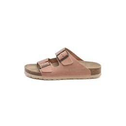 BABUNKERS Family Leder-Pantoletten in Rosa - 39% | Gr&ouml;&szlig;e 41 | Damen-pantoletten