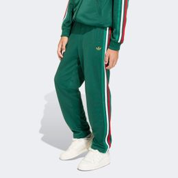 M&auml;dchen Sporthose "FIREBIRD", gr&uuml;n, Gr. 152, adidas originals, Obermaterial: 100% Polyester, Hosen