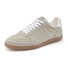 ELBSAND Herren Sneaker "Schn&uuml;rschuh, Retro Sneaker, Lederschuh, Halbschuh, Ledersneaker", Gr. 42gr&uuml;n, grau, Obermaterial: 70% Rindsleder, 30%