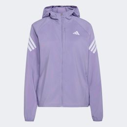 Damen Laufjacke "ADI365 3S JKT W", lila, Gr. XL, adidas Performance, Obermaterial: 100% Polyester, Jacken