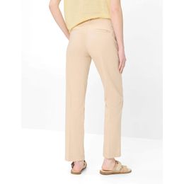 Brax Damen 5-Pocket-Hose "Style MADISON"beige, Gr. 40, Web, 78% Baumwolle, 19% Lyocell, 3% Elasthan, Hosen