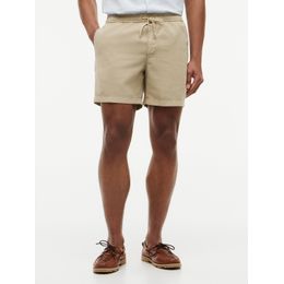 Tommy Hilfiger Herren Shorts "DOVER 6" PO CO LYOCELL GMD"sandalwood, Gr. 31, Web, Obermaterial: 61% Lyocell, 39% Baumwolle, Hosen, gewaschen, mit 15