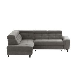 M&ouml;bel Kraft Ecksofa Frieda grau Ma&szlig;e (cm): B: 271 H: 87 T: 207.0 &raquo; M&ouml;bel Kraft