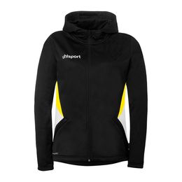 Uhlsport Damen Trainingsjacke "Trainingsjacke Equipe 29 Multi Hood Women", schwarz, Gr. XXL, Obermaterial: 100% Polyester Pol. recyc.., Jacken