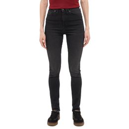 Mustang Damen Skinny-fit-Jeans "Damen Style Georgia Super Skinny", schwarz, Gr. 29, unifarben, Denim/Jeans, 98% Baumwolle, 2% Elasthan, Jeans