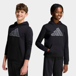 Jungen Kapuzensweatshirt "J CAMO HD"schwarz, Gr. 116, adidas Sportswear, Obermaterial: 70% Baumwolle, 30% Polyester, Sweatshirts, f&uuml;r Kinder, mit