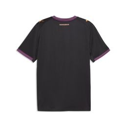 Puma Herren Fu&szlig;balltrikot "GSK AWAY JERSEY REPLICA"flat schwarz gray, plum wine, Gr. XL, unifarben, Web, Obermaterial: 100% Polyester, Trikots, mit