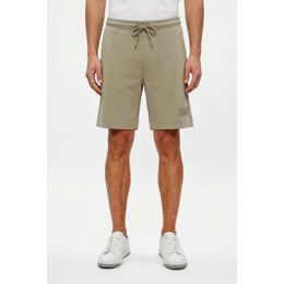 BOSS Green Herren Sweatshorts "JT Shorts", beige, Gr. XL, unifarben, Sweatware, Obermaterial: 88% Baumwolle, 12% Polyester, Hosen