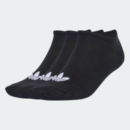 Damen Sportsocken "LINER SOCKS 3P", adidas originals, Gr. XL, schwarz, Obermaterial: 73% Baumwolle, 24% Polyester, 2% Elasthan, 1% sonstige Fasern,