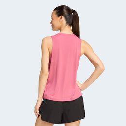 Damen Lauftop "RUN ESS TANK W"dual magenta, Gr. S, adidas Performance, Obermaterial: 100% Polyester, Tops