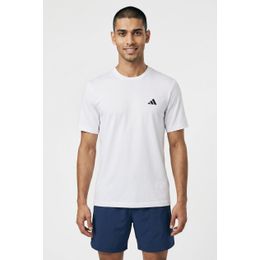 Herren T-Shirt "WORKOUT ESSENTIALS FEELREADY", wei&szlig;, Gr. XXXL, adidas Performance, Obermaterial: 70% Polyester, 30% Baumwolle, Shirts, mit