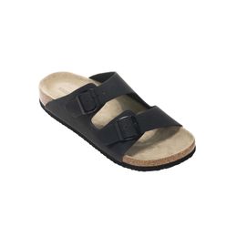 Regatta Herren Sandale "Asby", Gr. 40, schwarz, Obermaterial: 100% Textilmaterial TEXMAT., Schuhe