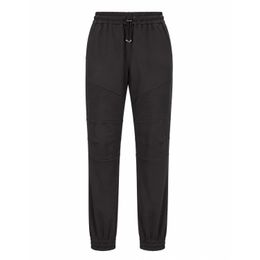 Philipp Plein Herren Jogginghose "Jogginghose", schwarz, Gr. 52, Stoff: 65% Viskose, 30% Polyamid, 5% Elasthan. Futter: 65% Polyester, 35% Baumwolle,