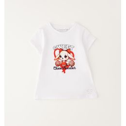 sarabanda M&auml;dchen Shorts "BABY GIRL SET", rot, Gr. 128, 95% Baumwolle, 5% Elasthan, Hosen