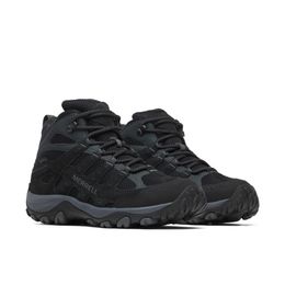 Merrell Herren Wanderschuh "ACCENTOR 4 MID WP", Gr. 44, schwarz, Leder, Schuhe