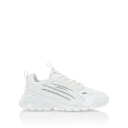 Plein Sport Kinder Sneaker "Laufschuh", Gr. 34, wei&szlig;, Schuhe