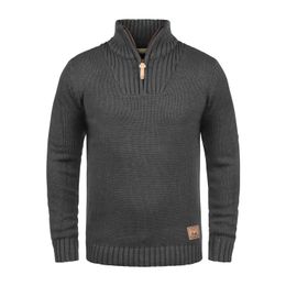 !Solid SOLID Herren Troyer "Troyer SDPetro", grau, Gr. XXL, Obermaterial: 50% Baumwolle CO. 50% Polyacryl PAN., Pullover