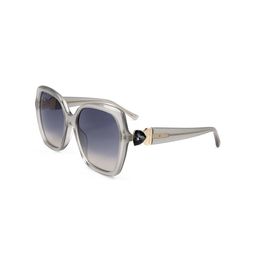 Jimmy Choo Damen-Sonnenbrille in Grau/ Blau - 75% | Gr&ouml;&szlig;e 57 | Damen-brillen