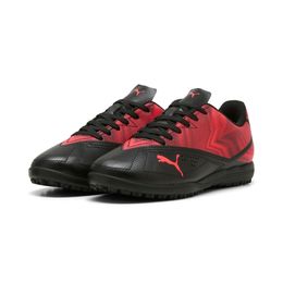 Puma M&auml;dchen Fu&szlig;ballschuh "RAPID TT JR", Gr. 35, rot, Synthetik, Schuhe, f&uuml;r synthetische Hartpl&auml;tze, f&uuml;r Jugendliche