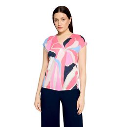BETTY & CO BETTY & CO Damen Kurzarmshirt "Damen mit Gummizug", bunt, Gr. S, Obermaterial: 50% Baumwolle, 50% Modal, Shirts