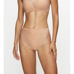 Triumph Damen Slip "Shape Smart Maxi", Gr. M, beige, Microtouch, Obermaterial: 55% Elasthan, 45% Polyamid, unifarben, Unterhosen, gl&auml;ttend und